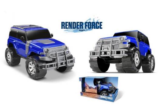 Carrinho Render Force Jipe - Roma Brinquedos | Grupo Formosa